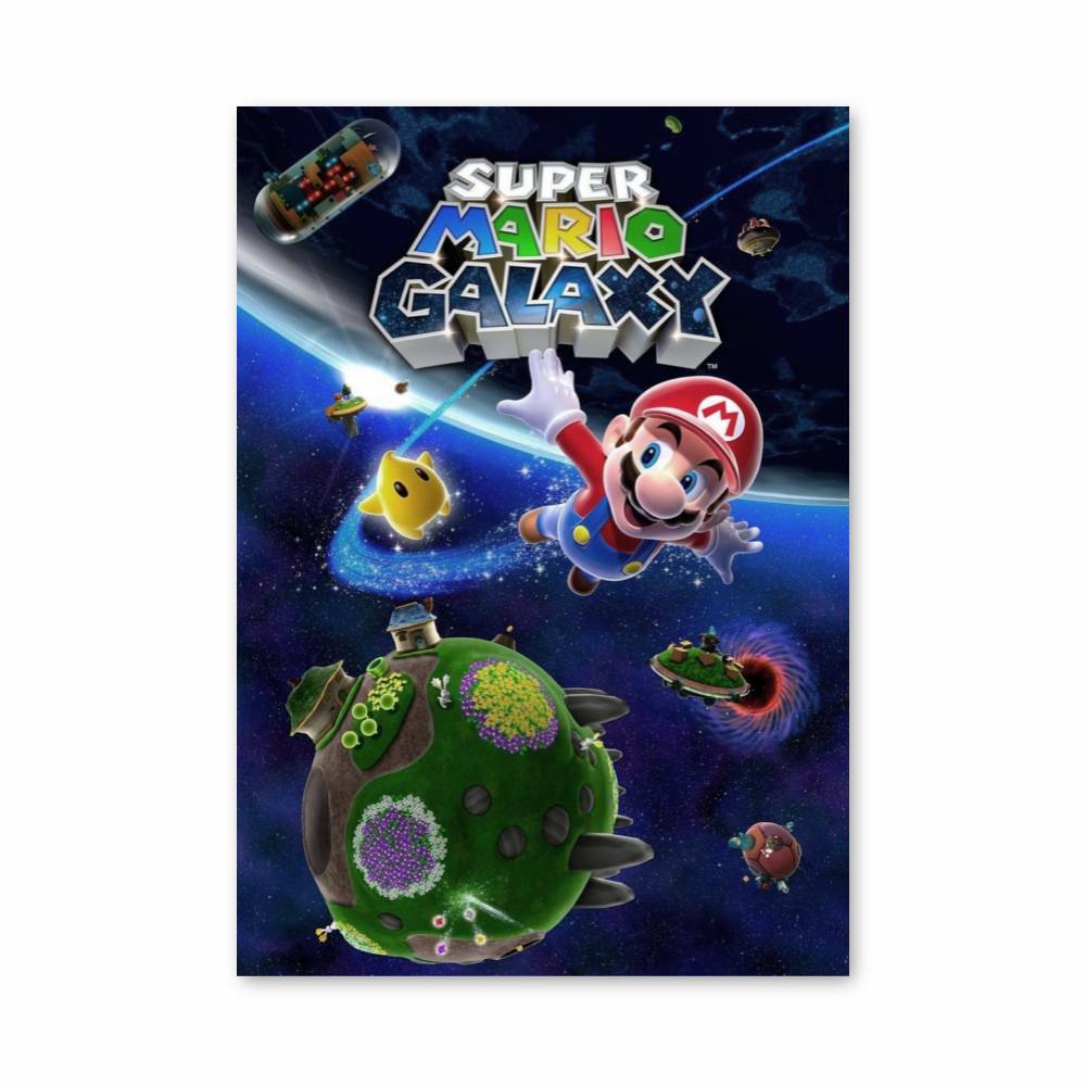 Poster Super Mario Galaxy | Aesthetic Posters