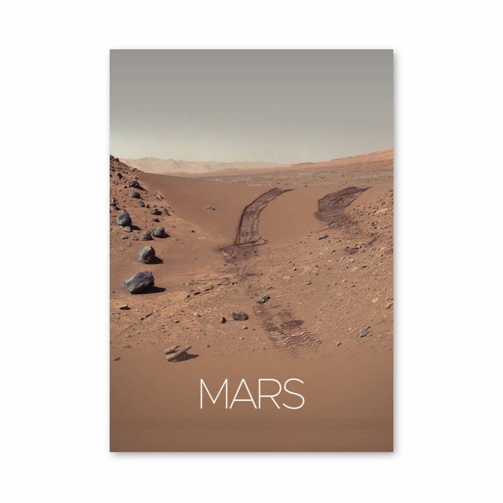 Mars Exploration Poster | Aesthetic Posters