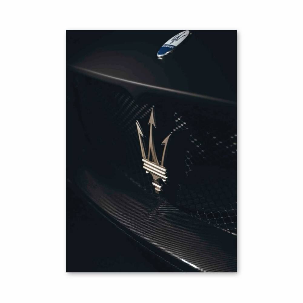 Luxury Trident Poster | Aesthetic Posters