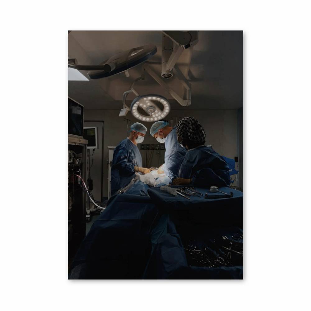 Poster Surgical Intervention | Aesthetic Posters