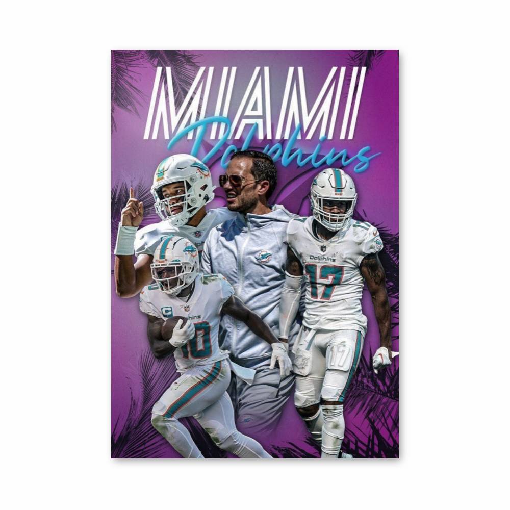 Miami Dolphins Spirit Poster | Aesthetic Posters