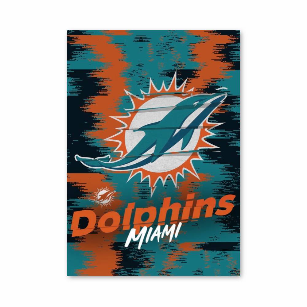 Miami Dolphins Poster | Aesthetic Posters