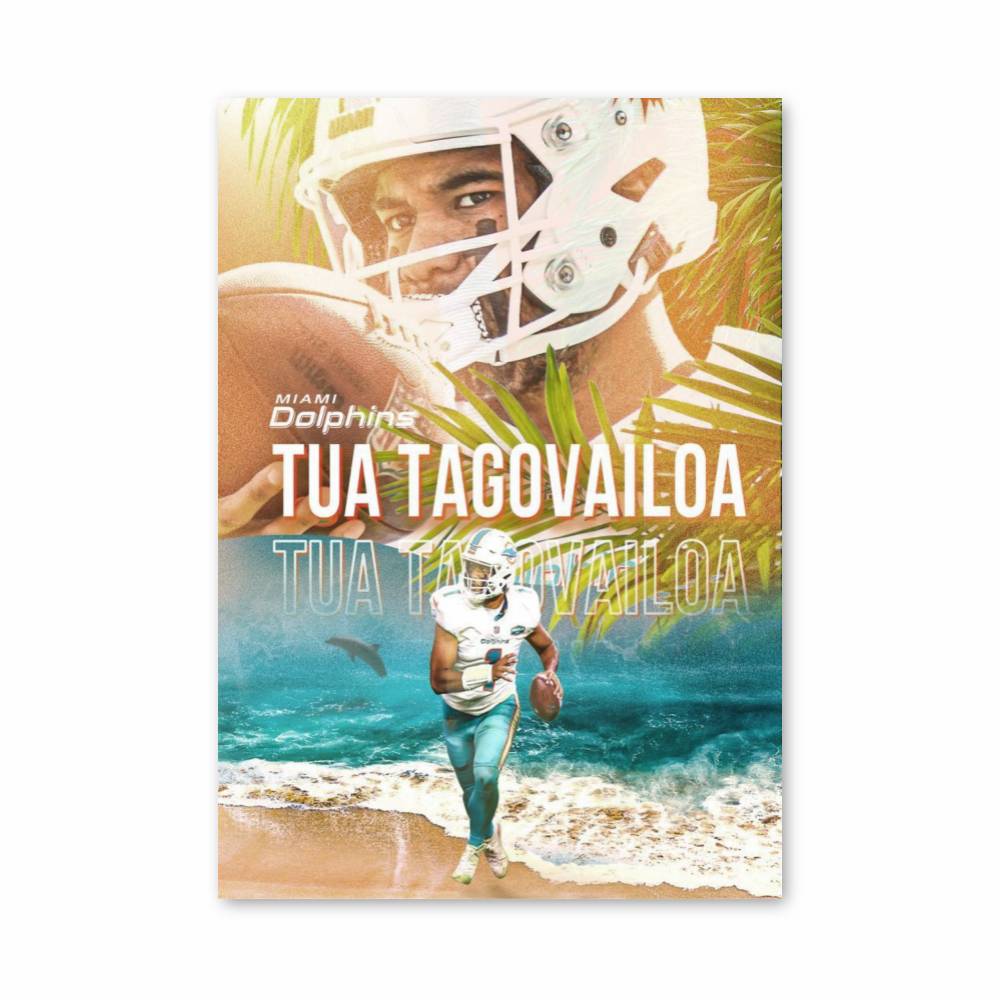 Tropical Quarterback Poster | Aesthetic Posters