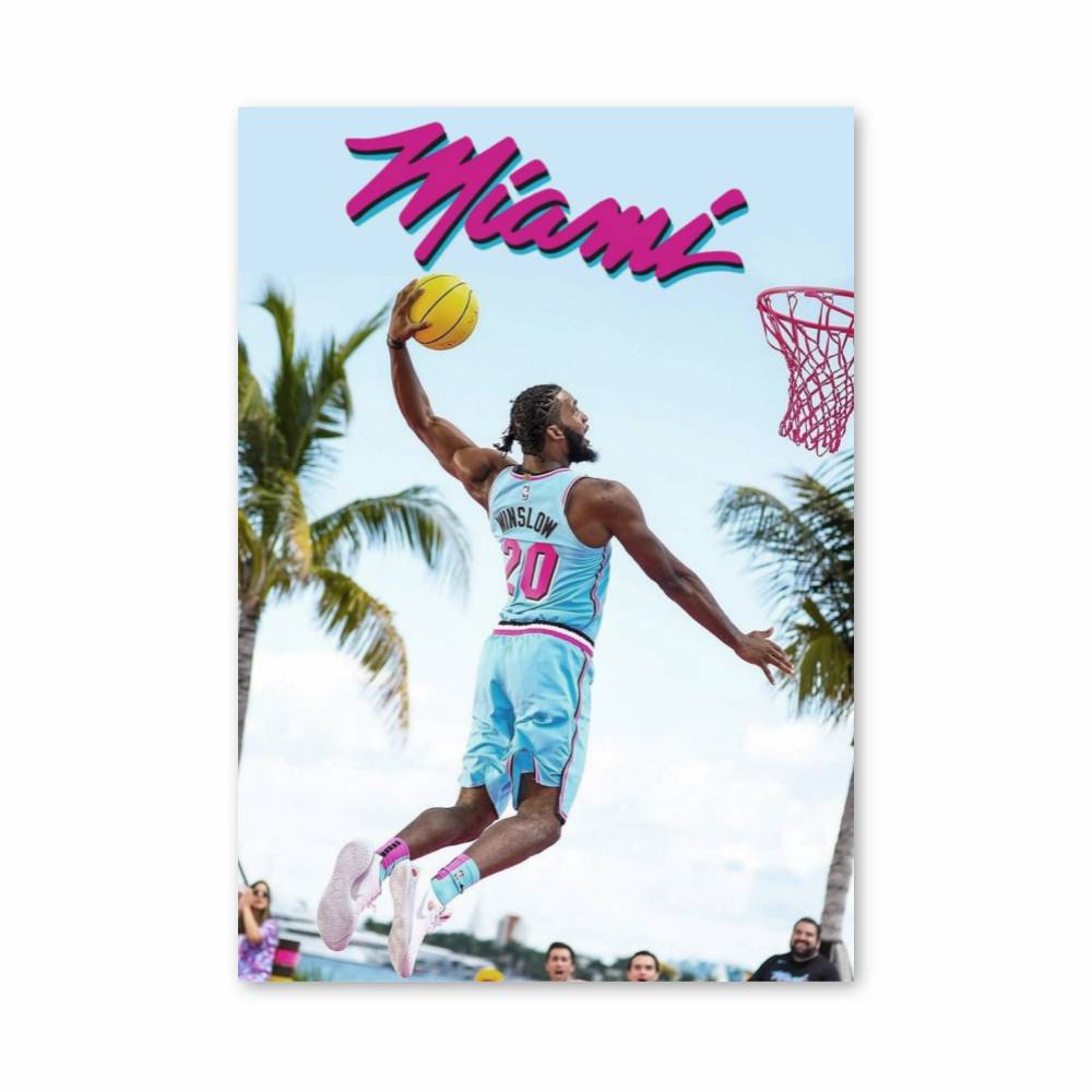 Poster Miami Slam Dunk | Aesthetic Posters