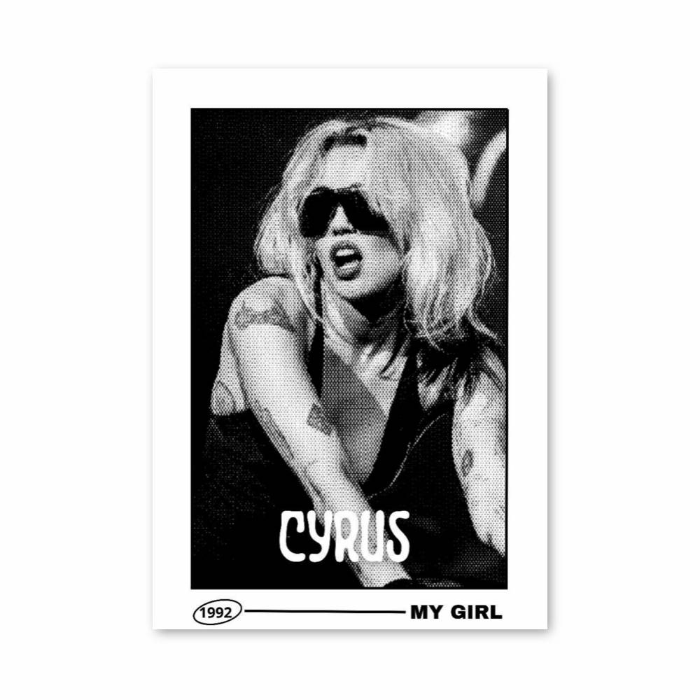 Poster Cyrus Attitude | Aesthetic Posters
