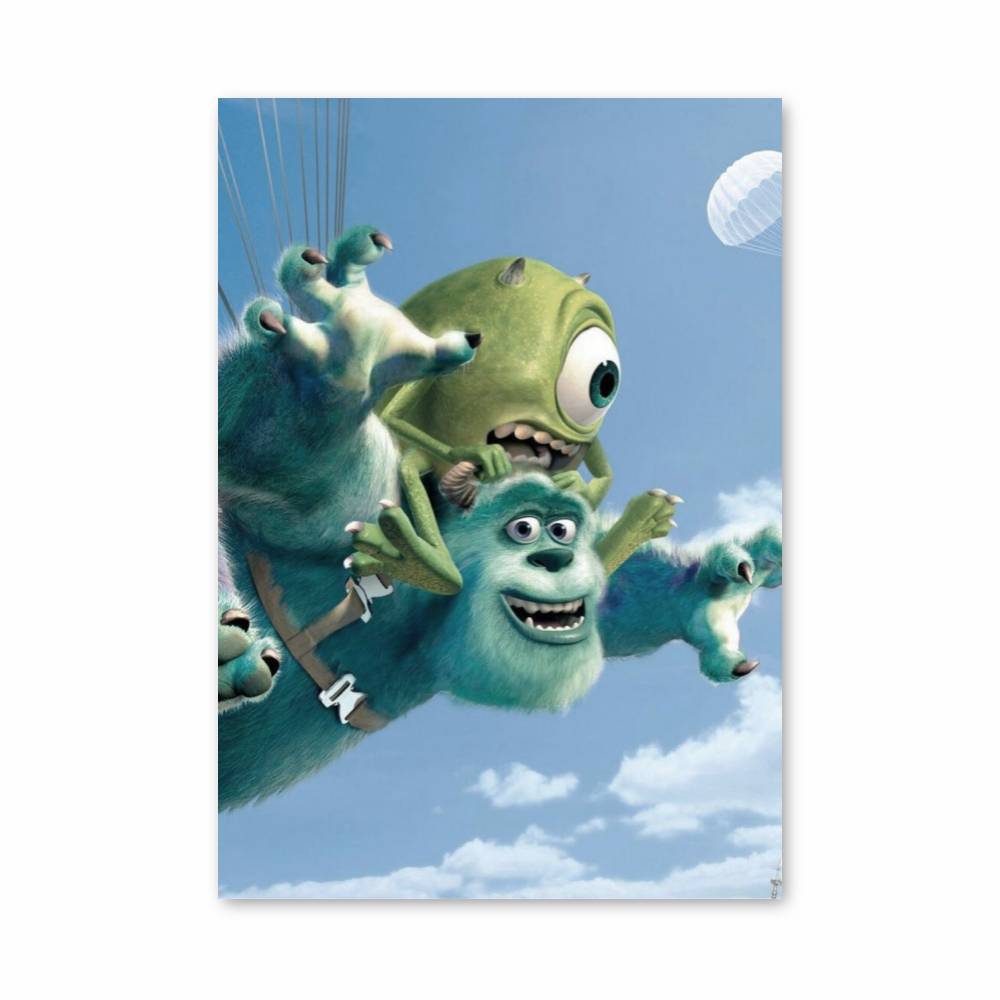 Poster Jumping Monsters | Aesthetic Posters