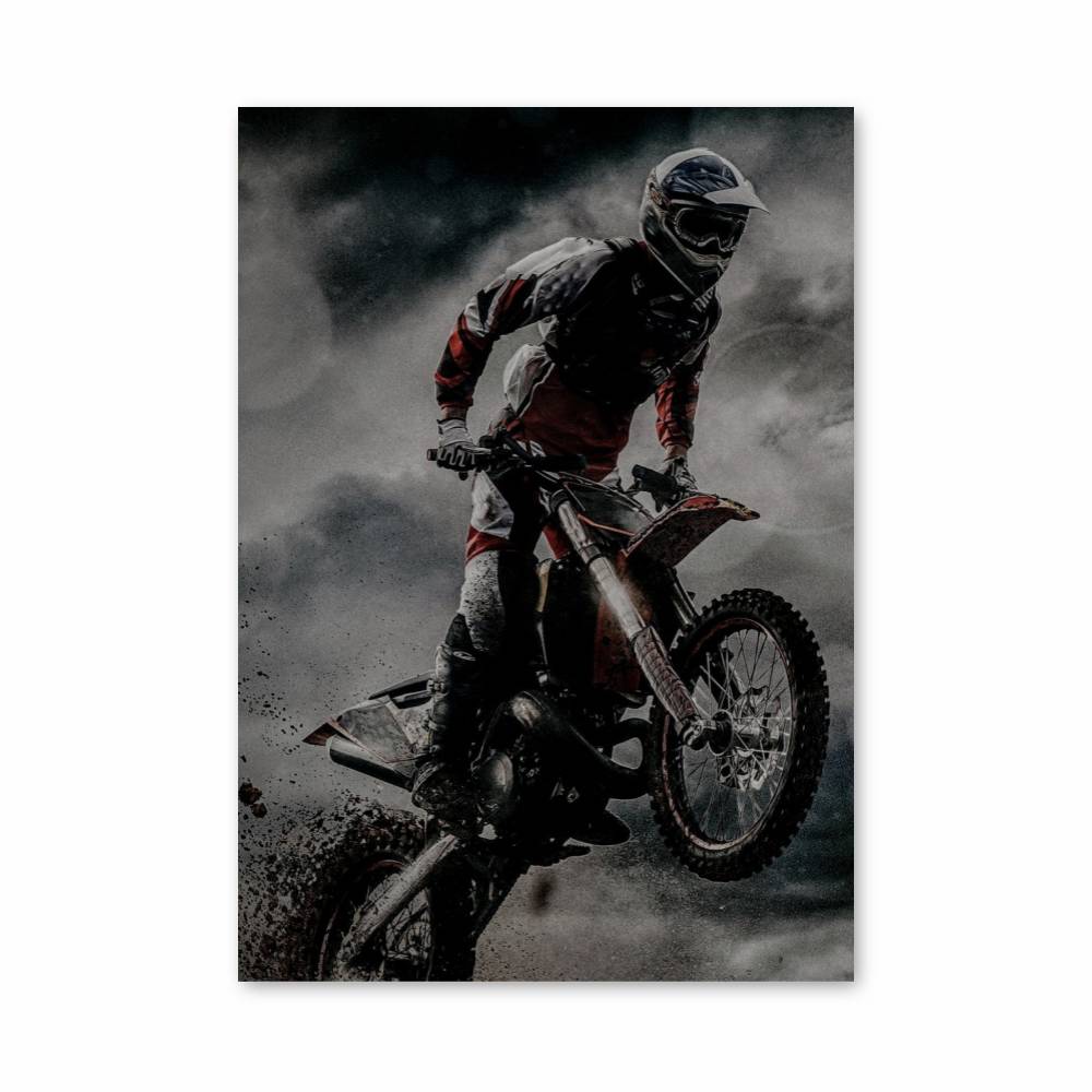 Poster Adrenaline Moto-Cross | Aesthetic Posters