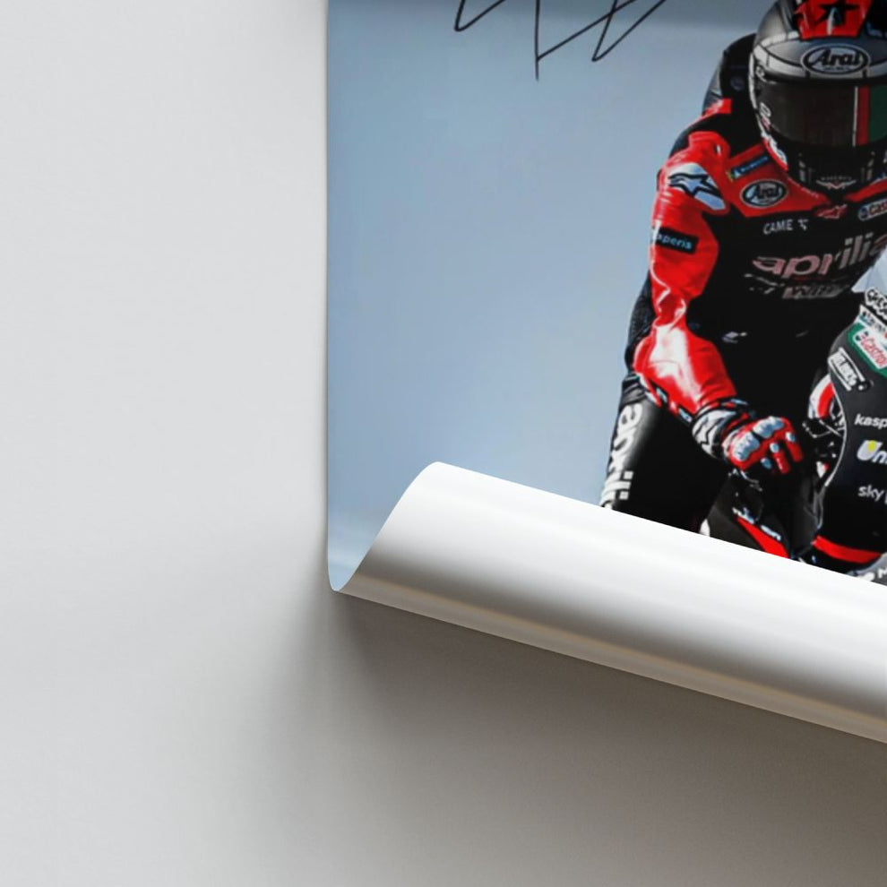 Poster Marc Marquez Signature | Aesthetic Posters