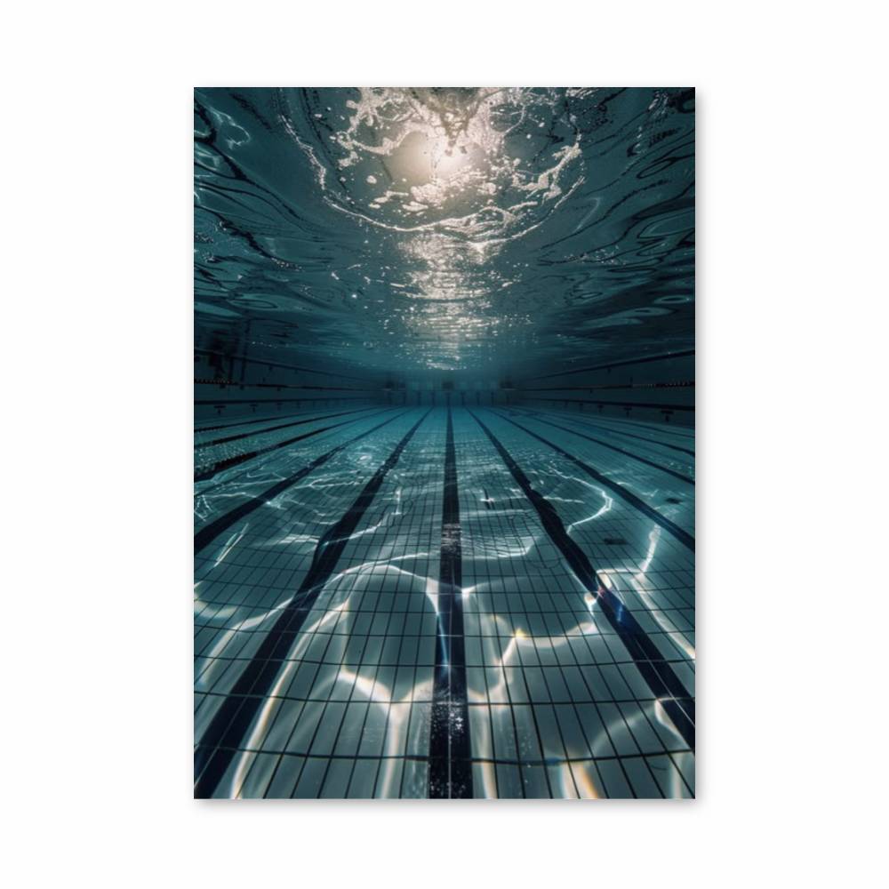 Aquatic Diving Poster | Aesthetic Posters