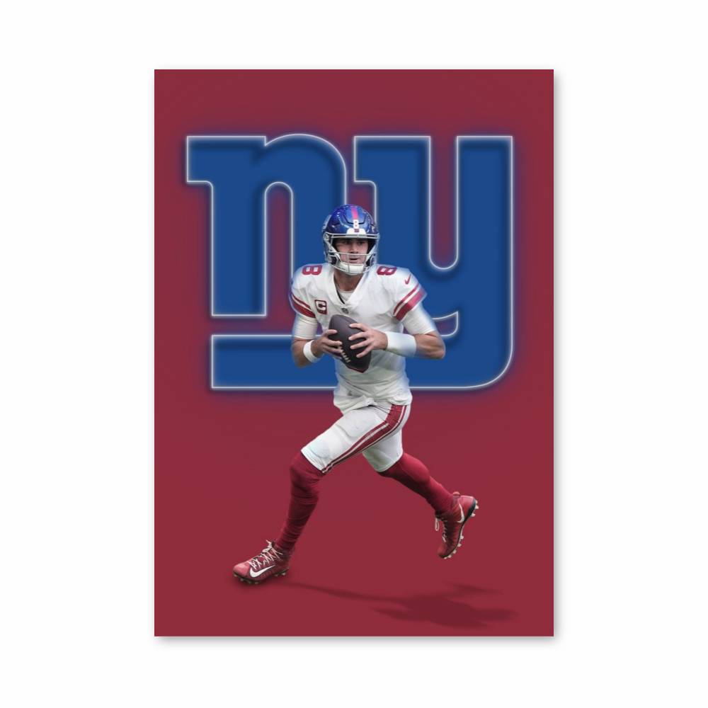 Poster New York Giants Quarterback | Aesthetic Posters