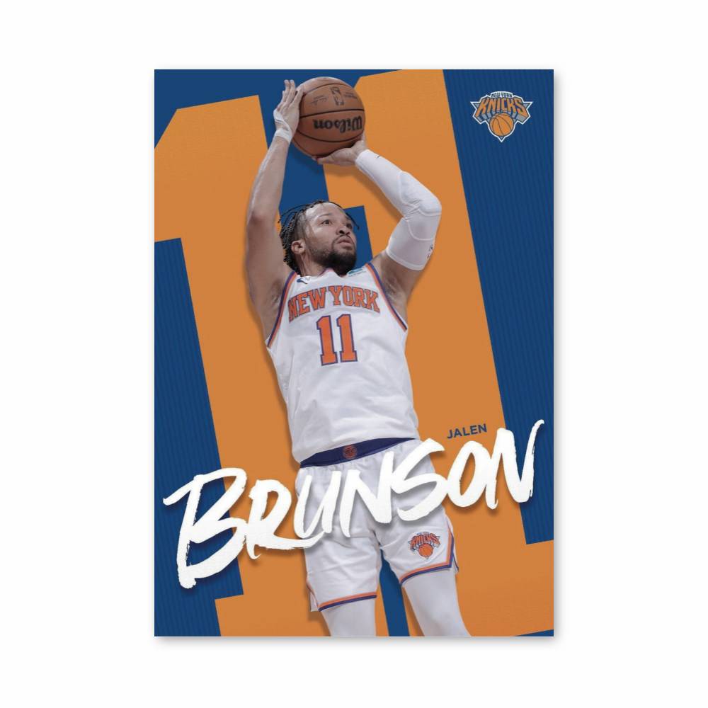 Poster New York Knicks Brunson | Aesthetic Posters