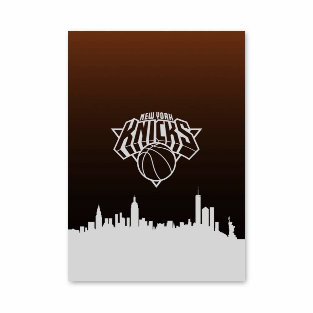 Knicks Skyline Poster | Aesthetic Posters