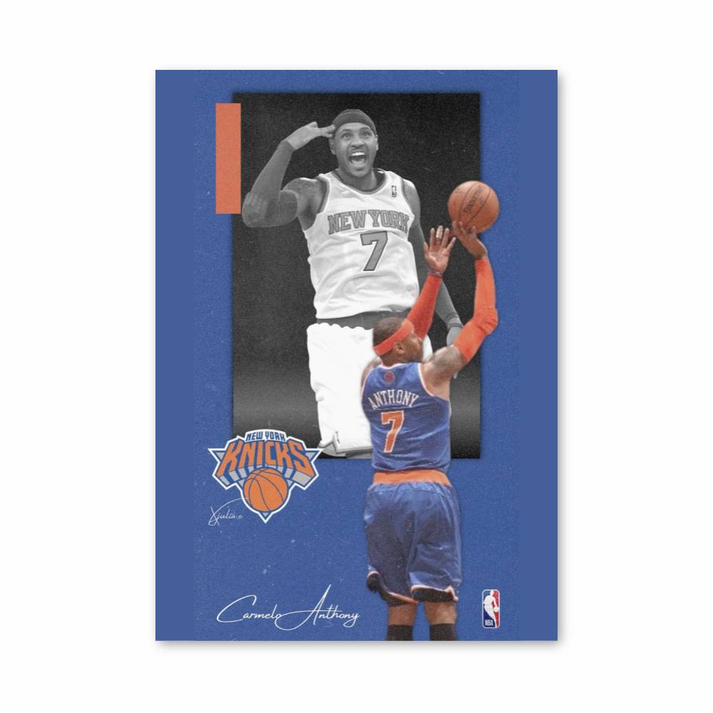 Poster Knicks Basketball Star | Aesthetic Posters