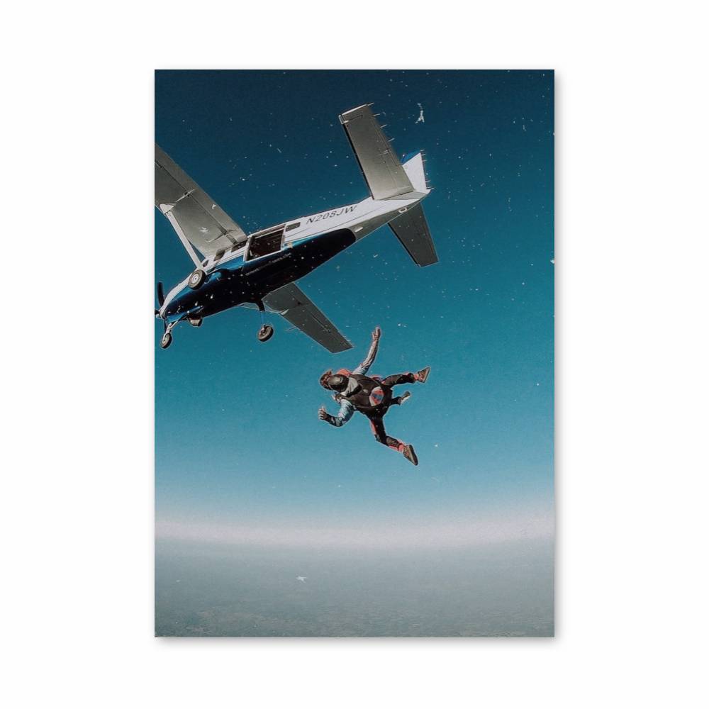 Poster Freefall Adventure | Aesthetic Posters