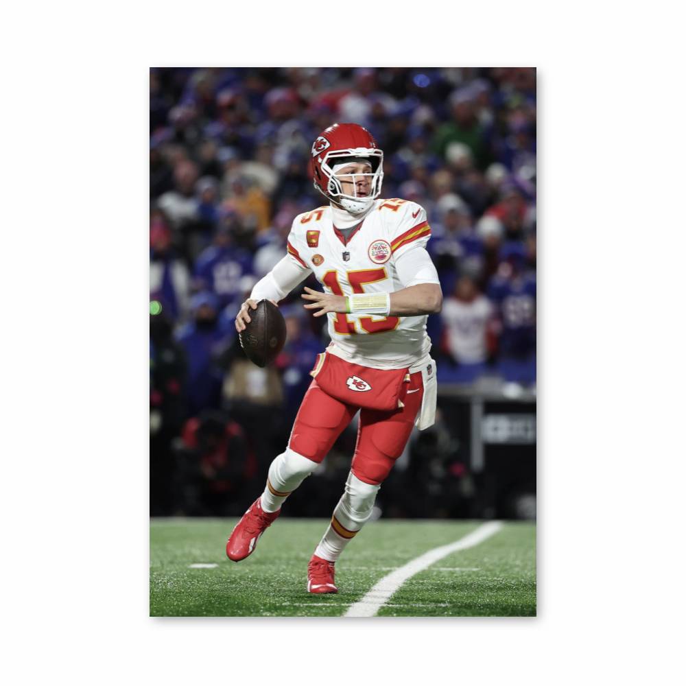 Poster Quarterback in Action | Aesthetic Posters