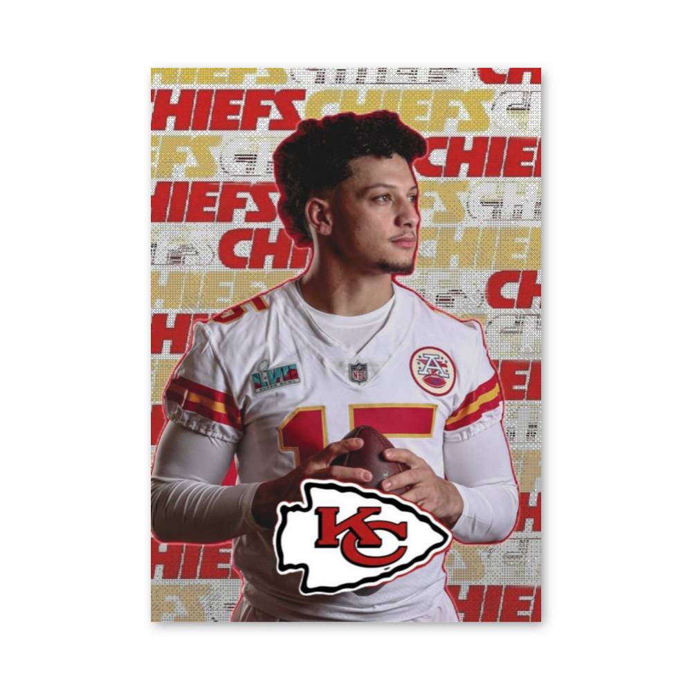 Quarterback Chiefs Poster | Aesthetic Posters