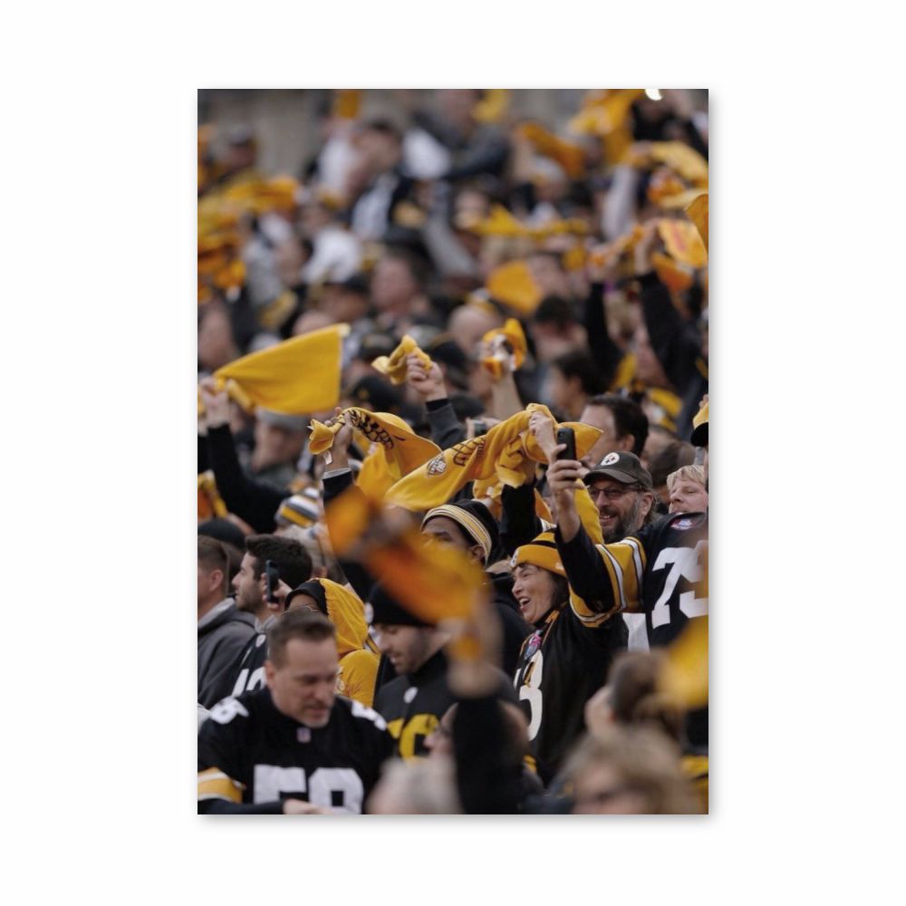 Poster Pittsburgh Steelers Supporters | Aesthetic Posters