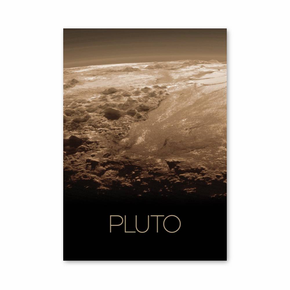 Poster Horizon Pluto | Aesthetic Posters