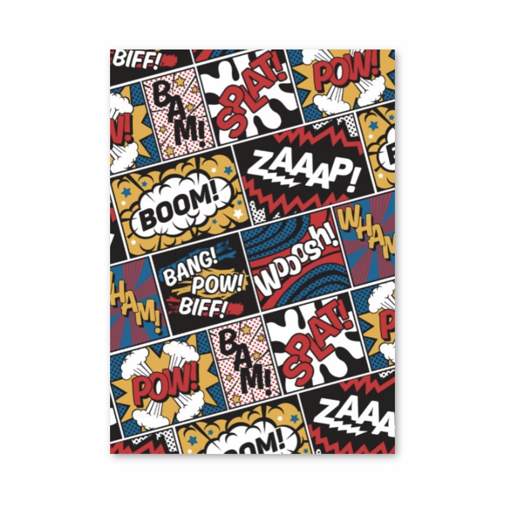 Onomatopoeia Poster | Aesthetic Posters