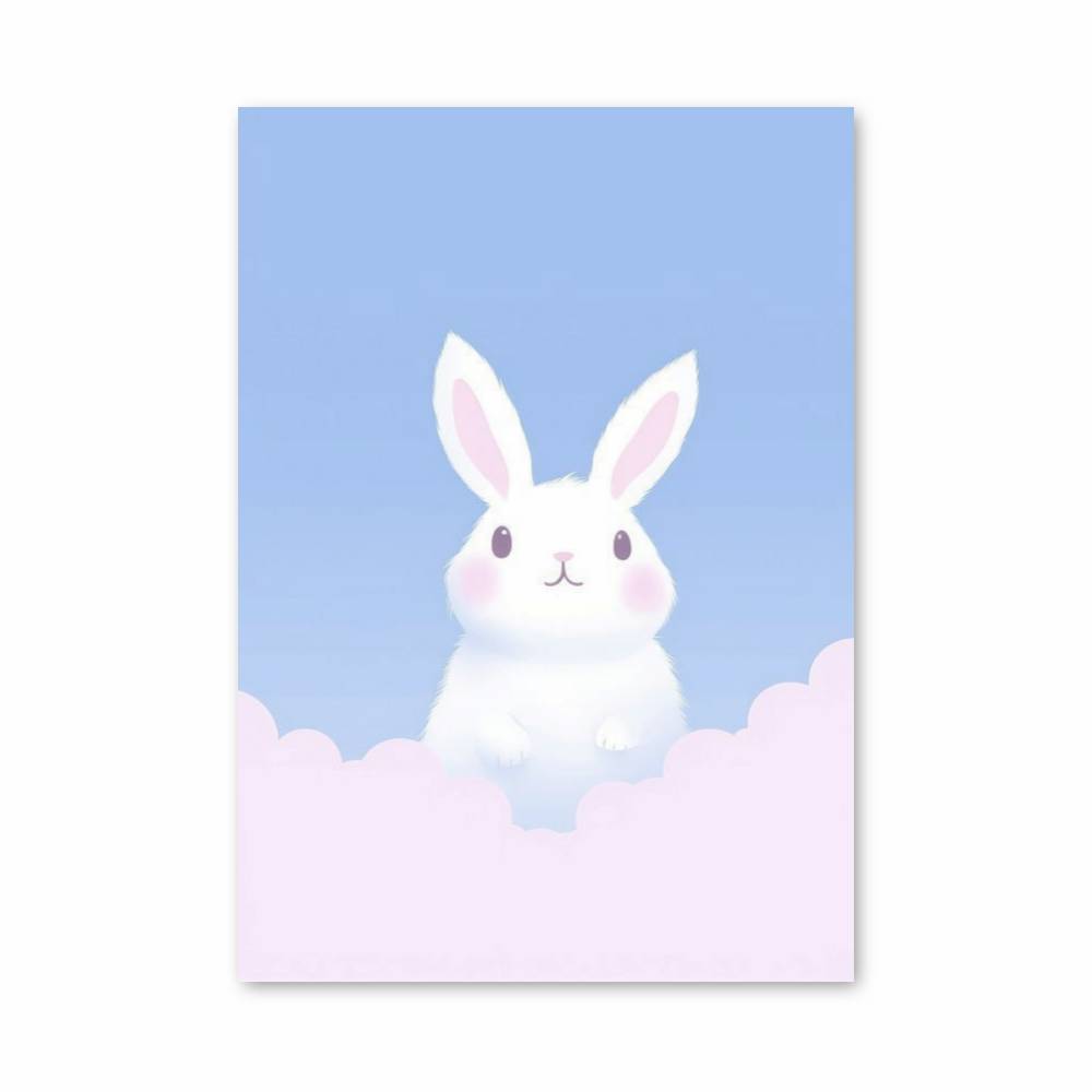 Poster Celestial Rabbit | Aesthetic Posters