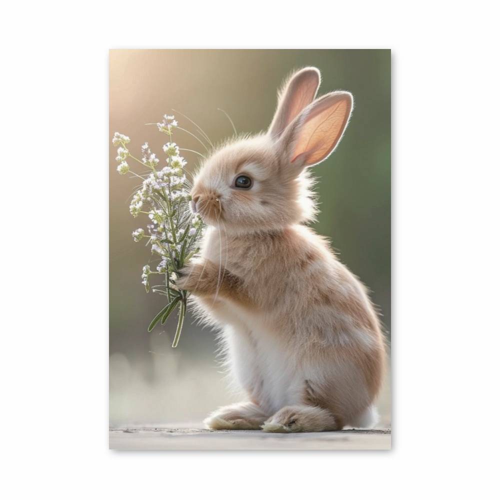 Bright Rabbit Poster | Aesthetic Posters