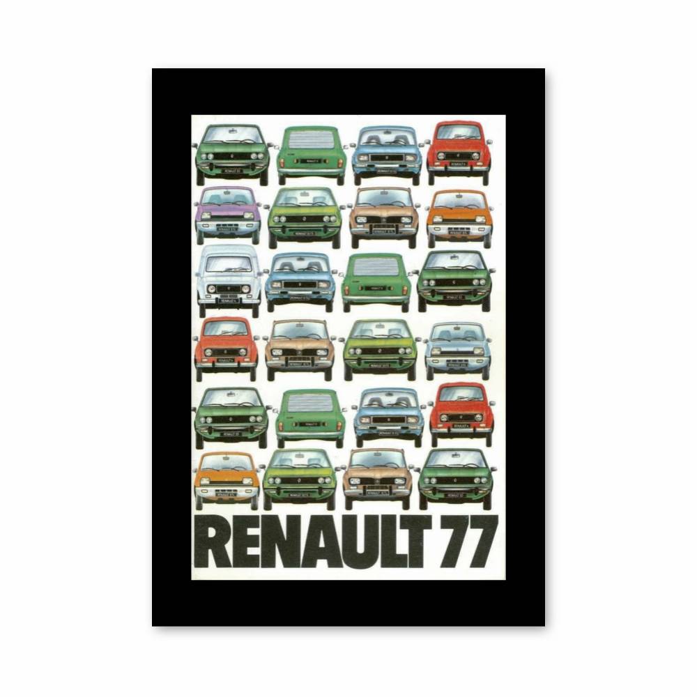 Poster Renault Classic 77 | Aesthetic Posters