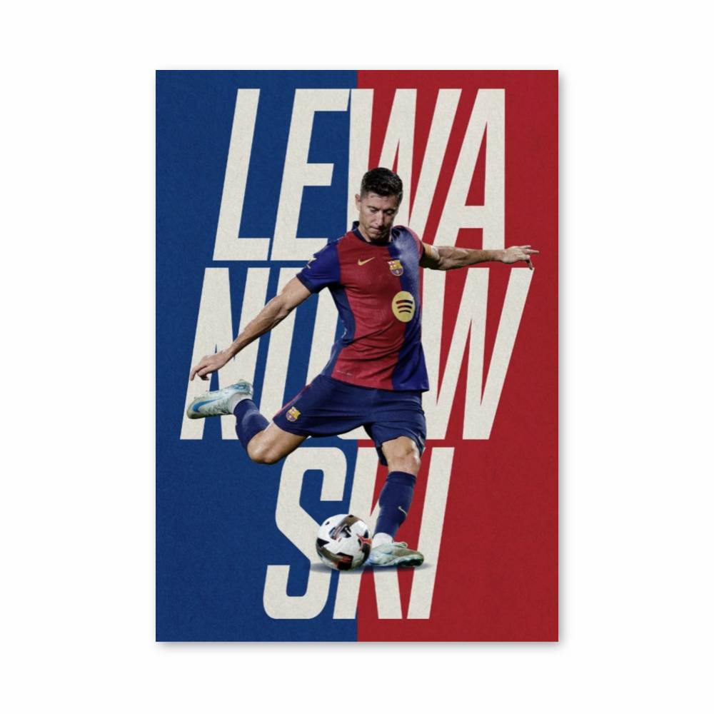 Poster Lewandowski Dynamic | Aesthetic Posters
