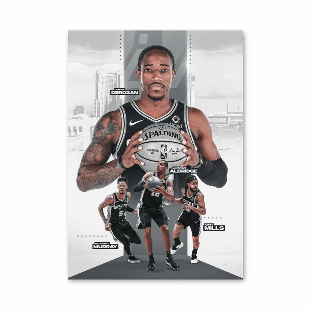 Poster Spurs Dynamic | Aesthetic Posters