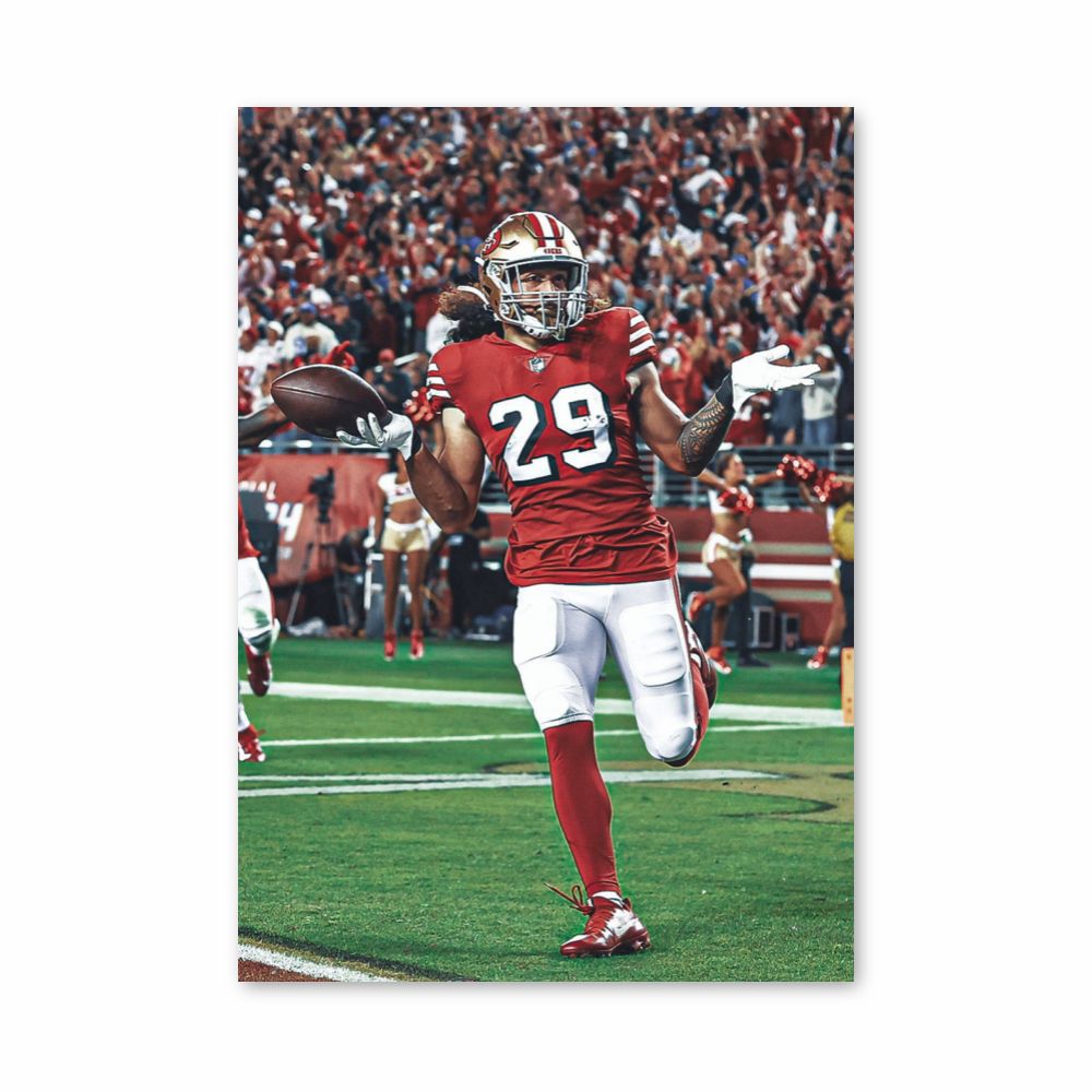 Poster San Francisco 49ers Touchdown | Aesthetic Posters