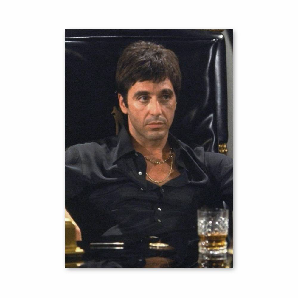 Poster Scarface Whiskey | Aesthetic Posters