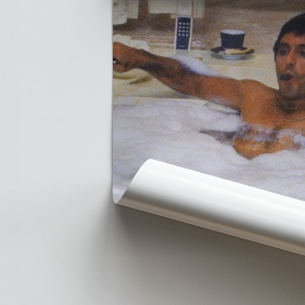 Poster Scarface Bath | Aesthetic Posters