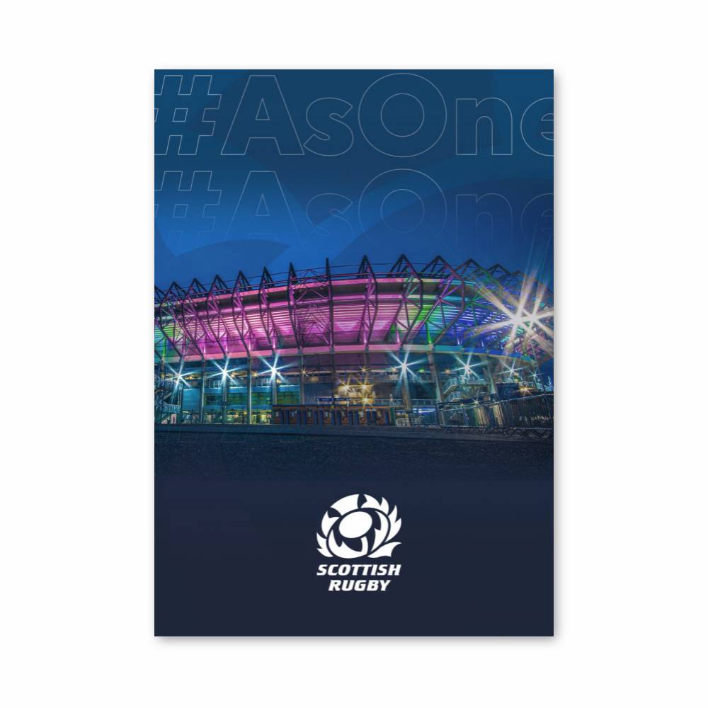 Poster Scottish Unity Rugby | Aesthetic Posters