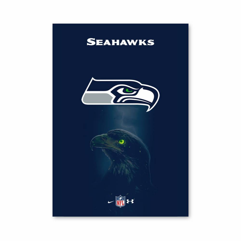 Poster Seahawk Majesty | Aesthetic Posters