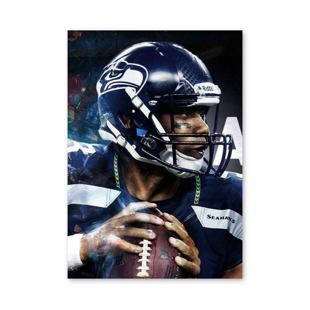 Dynamic Quarterback Poster | Aesthetic Posters