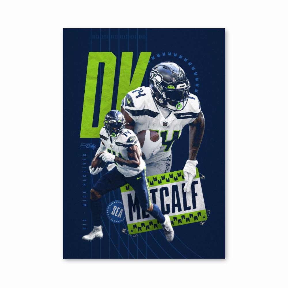 Poster Gridiron Dynamo | Aesthetic Posters