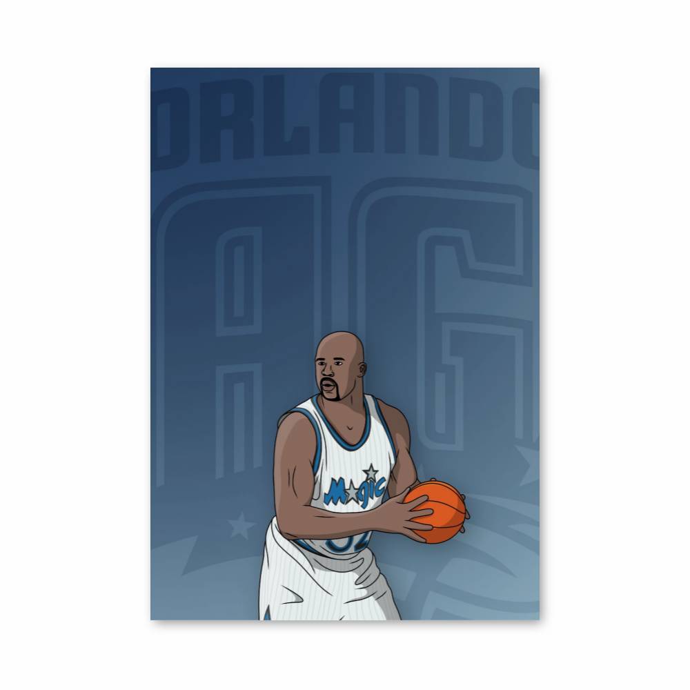 Posters Shaquille O'Neal | Aesthetic Posters