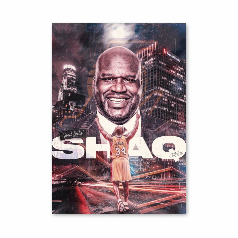 Shaq Greatness Poster | Aesthetic Posters
