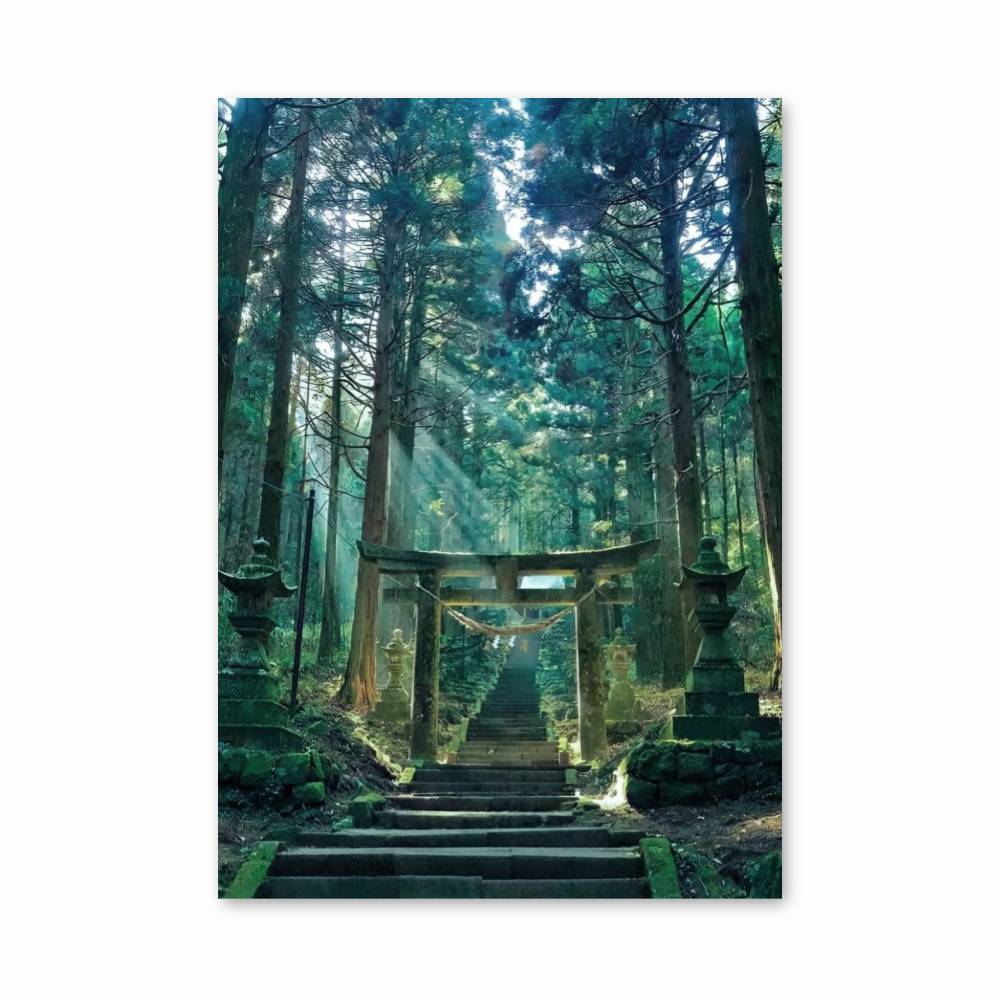 Shinto Forest Poster | Aesthetic Posters