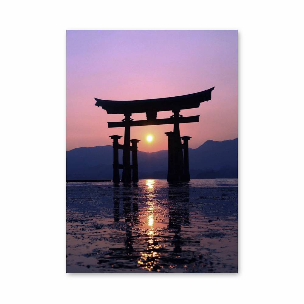 Poster Shinto Twilight | Aesthetic Posters