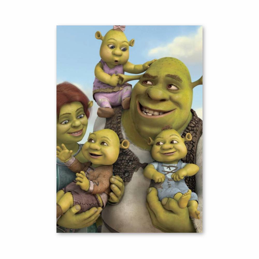 Poster Shrek Children | Aesthetic Posters