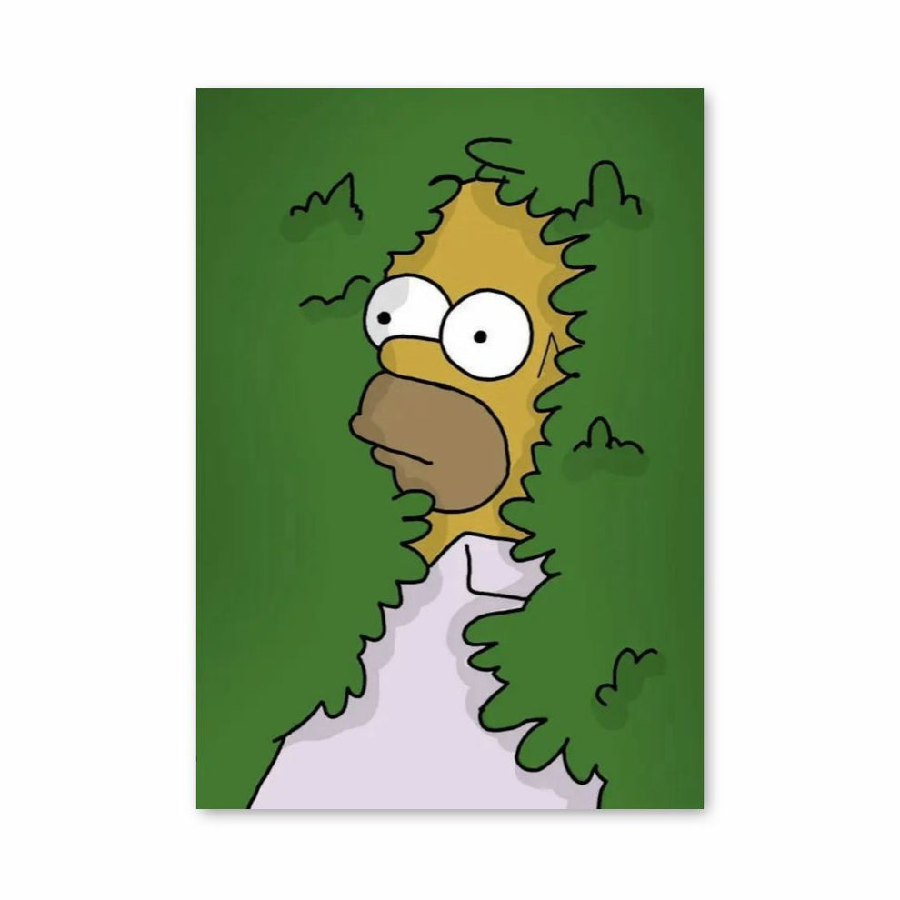 Poster Simpsons Bush | Aesthetic Posters