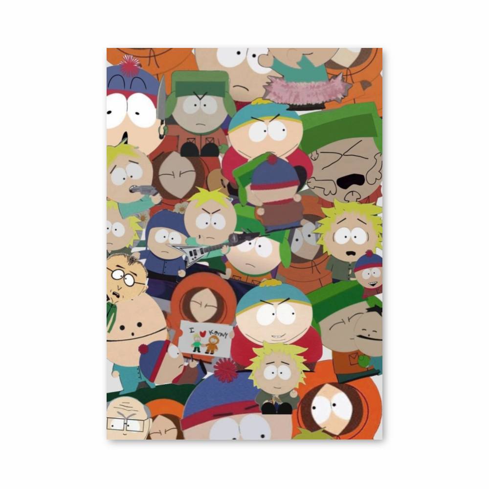 South Park Collage Poster | Aesthetic Posters