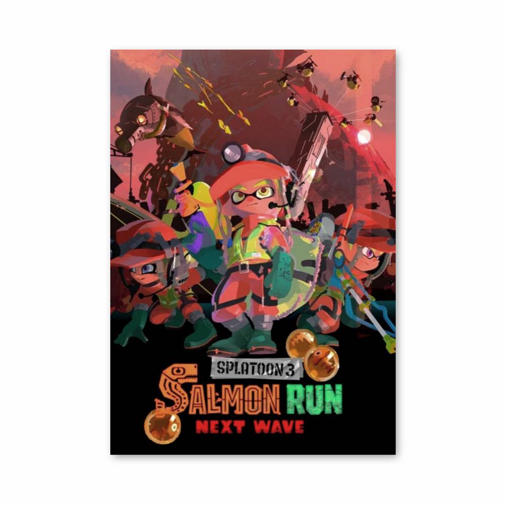 Poster Salmon Run Next Wave | Aesthetic Posters