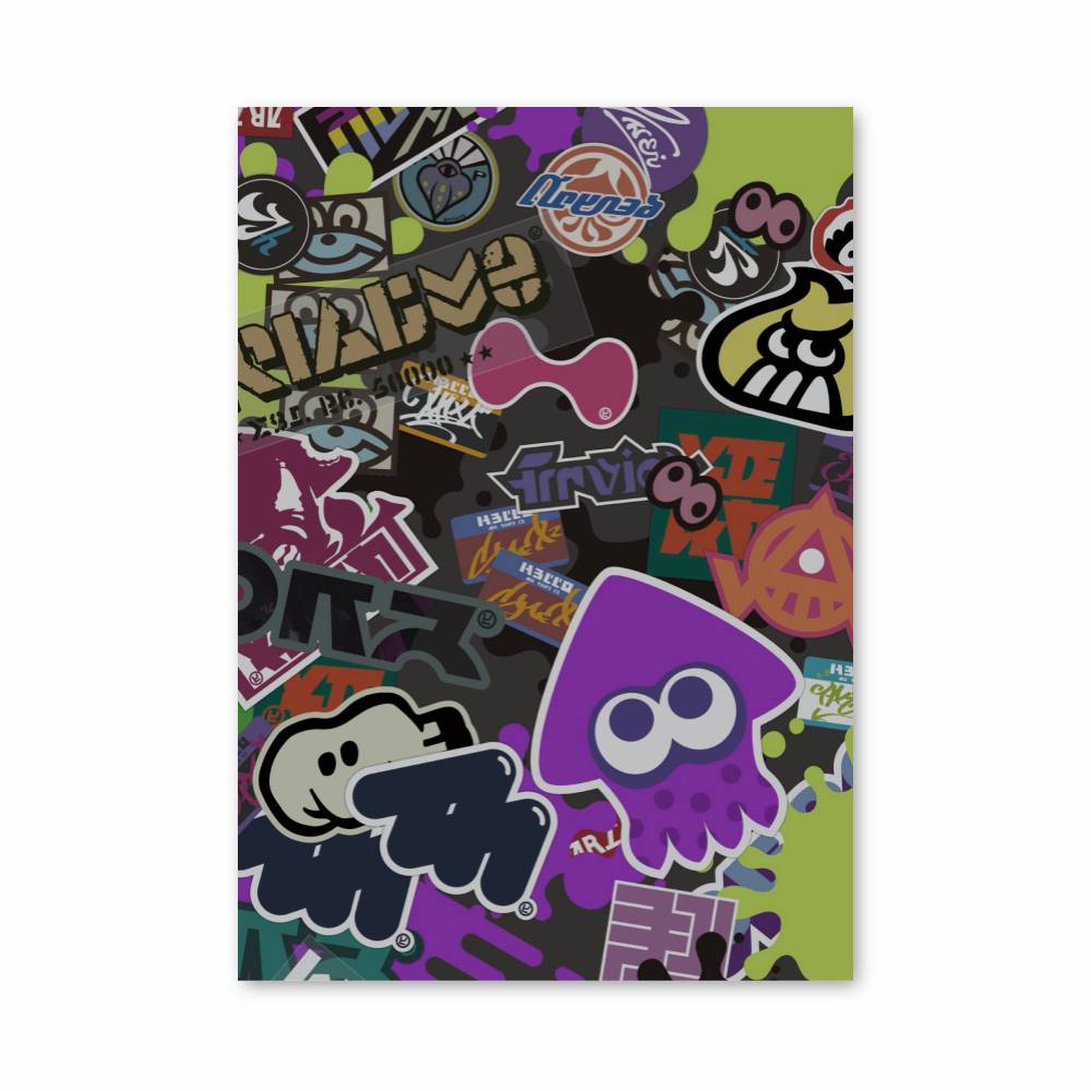 Poster Inkling Chaos | Aesthetic Posters