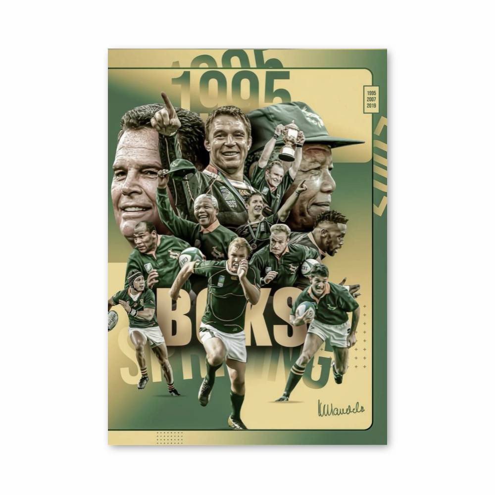 Poster Springboks Energy | Aesthetic Posters