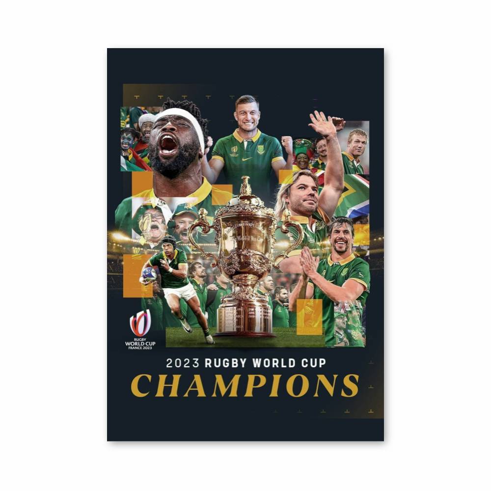 Springboks Legendary Victory Poster | Aesthetic Posters