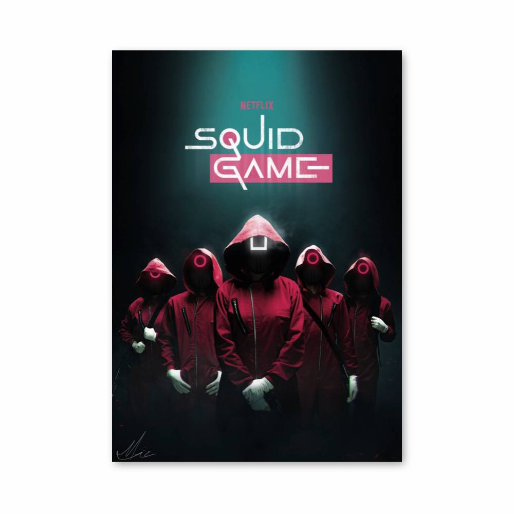 Squid Game Posters – Aesthetic Posters