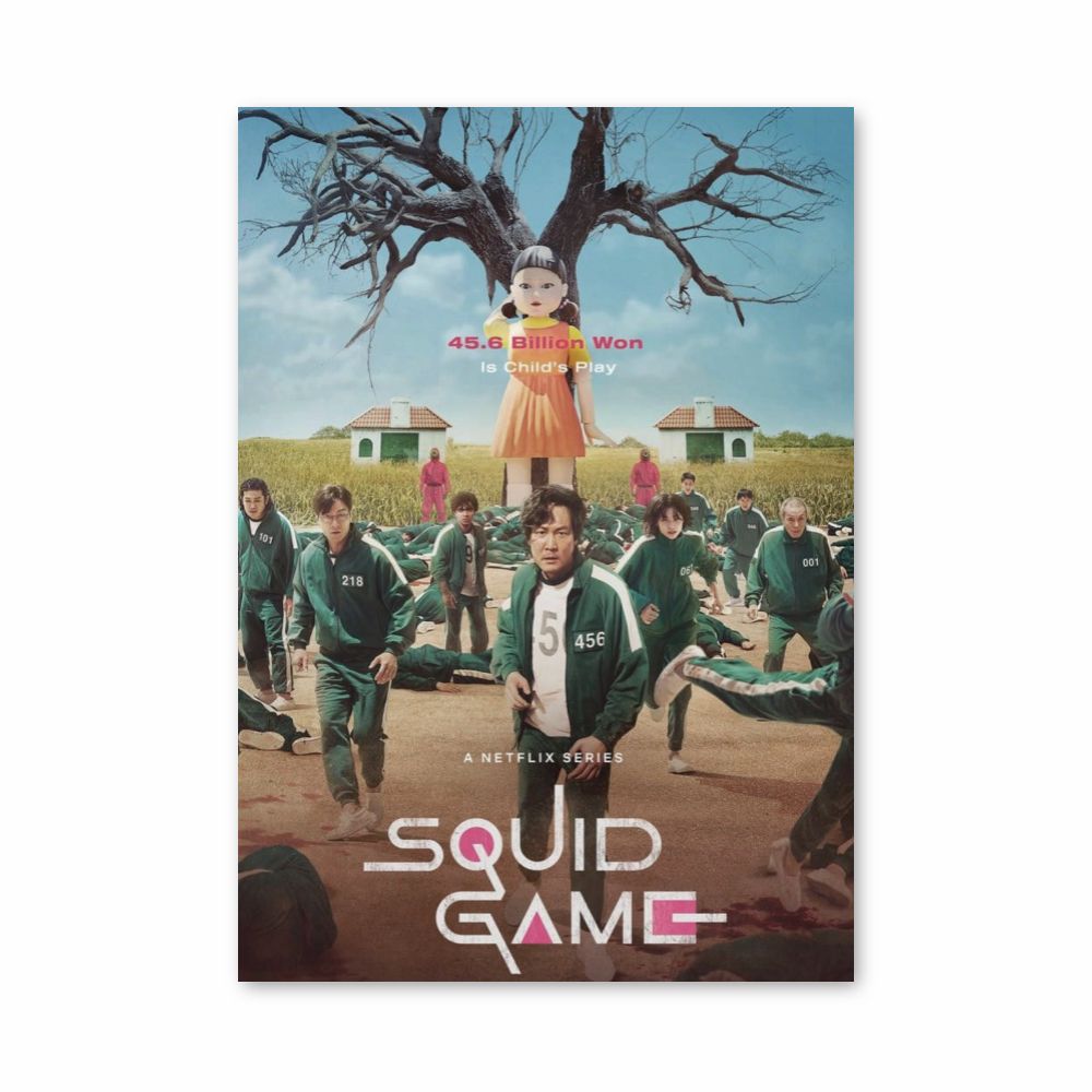 Squid Game Posters – Aesthetic Posters
