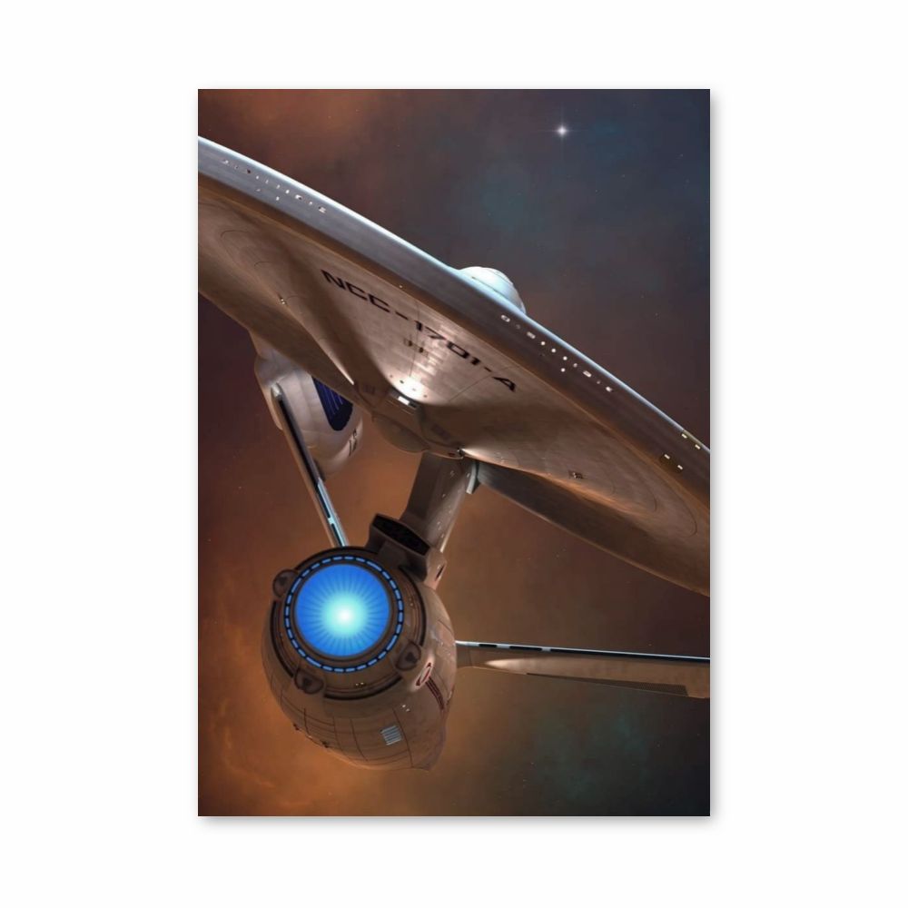 Poster USS Enterprise NCC-1701 | Aesthetic Posters