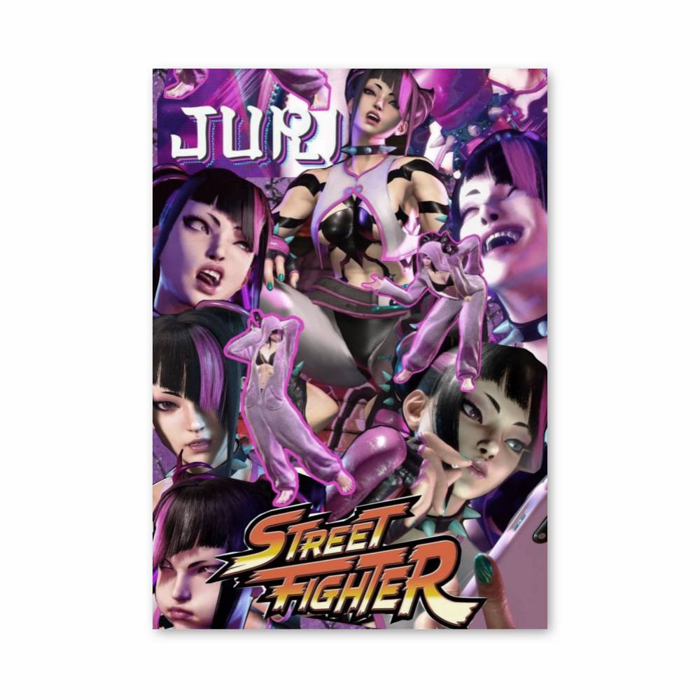 Poster Juri Fighter | Aesthetic Posters